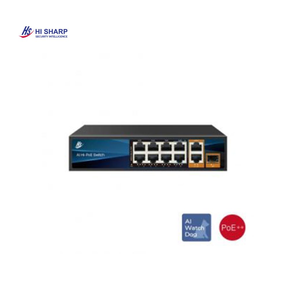 8 Port PoE Switch