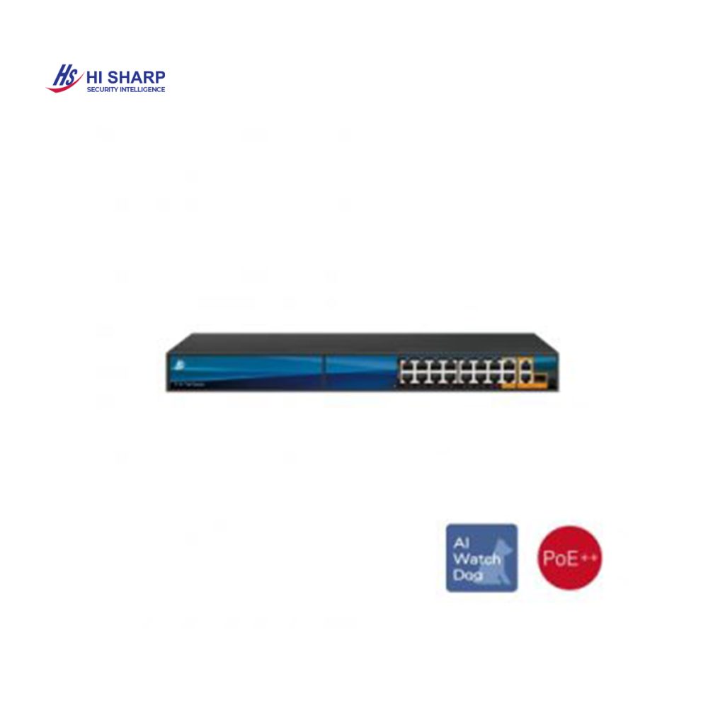16 Port PoE Switch